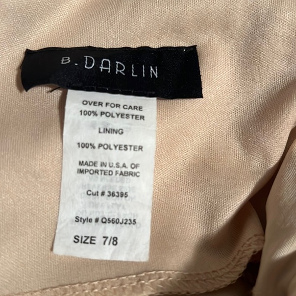 B Darlin | Dresses | Junio Dress Sleeveless Back Zipper | Poshmark
